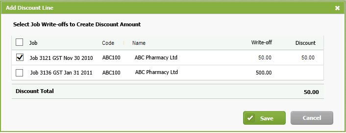 Add information to an invoice